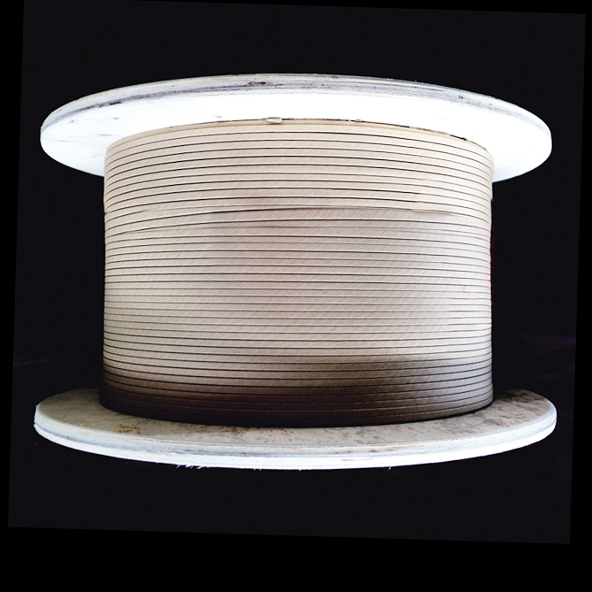 good chemical resistance Motors insulation paper covered flat wire from ...