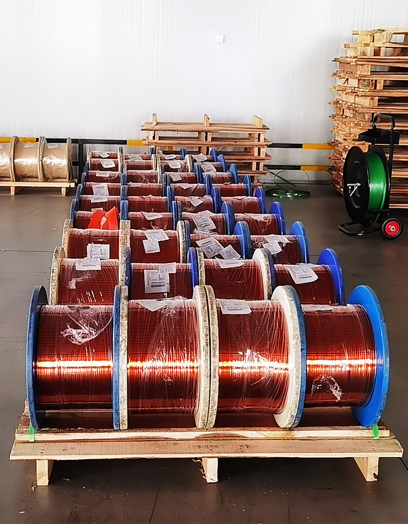 Enameled Flat Wire, Automobile Enameled Flat Wire-Baiwei