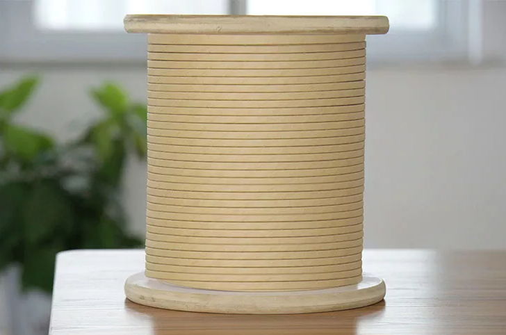 Controlled Proof-Stress Instrument Insulation Paper Covered Flat Wire ...